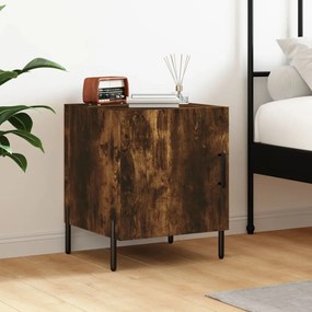 vidaXL Noční stolek 40 x 40 x 50 cm kompozitní dřevo [827588] Barva: kouřový dub