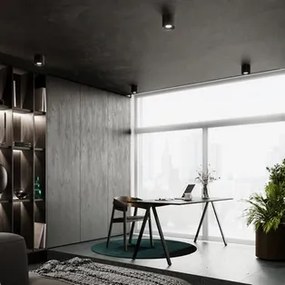 Stropní svítidlo SOLLUX MIKA černé GU10 1x10W bez žárovky SL.1281