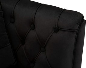 Designová pohovka Jagienka 130 cm černá