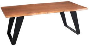 Artwork konferenční stolek hnědý 115 cm