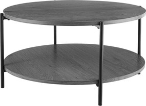 Konferenční stolek Edduma 80 cm - šedá