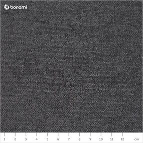 Tmavě šedá rozkládací rohová pohovka Miuform Scandic Lagom L, pravý roh