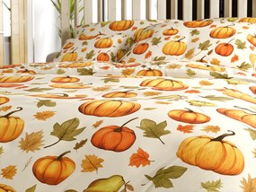 Povlečení z mikrovlákna AUTUMN PUMPKINS barevné Rozměr povlečení: 70 x 90 cm | 140 x 220 cm