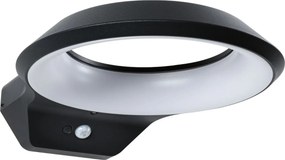 P 94836 LED venkovní nástěnné svítidlo Anela pohybové čidlo IP44 245x309mm 3000K 12,5W 230V antracit hliník - PAULMANN