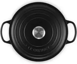 Le Creuset Signature Hrnec s poklicí 26 cm černá