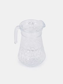 Sinsay - Skleněný džbán s reliéfním vzorem - clear