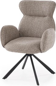 HALMAR K571 židle tmavě béžová