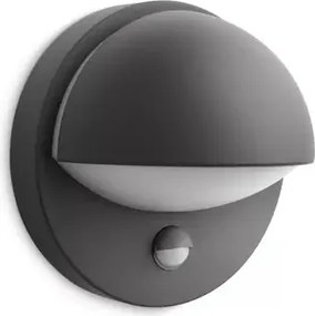 Philips June IR 12W antracit / Venkovní svítidlo / E27 / 741 lm / 2700