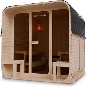 Artsauna Venkovní sauna Cube Fjora XL