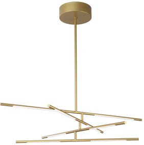 LED lustr Raccio 84 zlaté