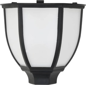Zahradní solární lampy 6 ks LED černé 277138