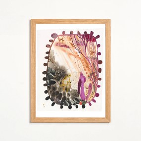 Filip Pošivač | Žáby Rám: Černý, Velikost: 30 x 20 cm
