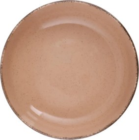 24dílná sada růžového porcelánového nádobí Kütahya Porselen Pearl
