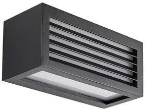 Rabalux 77100 - LED Venkovní nástěnné svítidlo LUBLIN LED/10W/230V IP54 černá