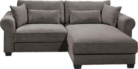 XXXLutz ROHOVÁ SEDAČKA, textil, mokka MID.YOU - Sedací soupravy - 002220051703