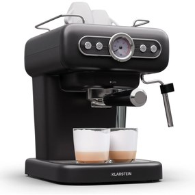 Klarstein Espressionata Evo, espresso kávovar, 950W, 19 bar, 1,2 l, 2 šálky
