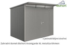 Biohort Zahradní domek AVANTGARDE A5-1k Barva: šedý křemen metalíza