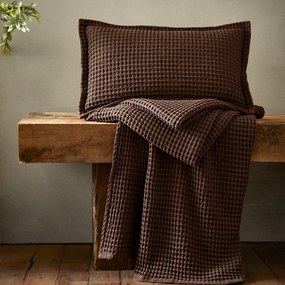 Bavlněný dekorační polštář 30x50 cm Jaipur Chunky Waffle – Pineapple Elephant