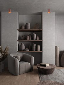 Designové Stropní svítidlo Aku Červená