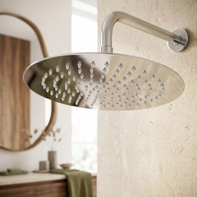 Rea Rea, kulatá dešťová sprchová hlavice 25cm, JS-P014, chromová, REA-P8600