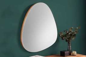 Designové nástěnné zrcadlo s dřevěným rámem Salome dub 70cm