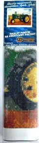 NORIMPEX Diamantové malování Traktor John Deere / 30x40 cm