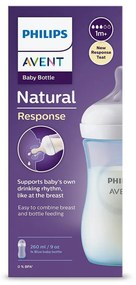 Avent Láhev Natural Philips Response 260 ml, 1 m+ Modrá