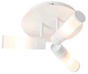 Moderní stropní svítidlo do koupelny bílé 3-světlo IP44 - Bath