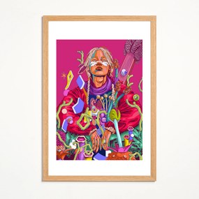 Vincent Chignier | Pop Exotic Rám: Dubový, Velikost: 60 x 40 cm