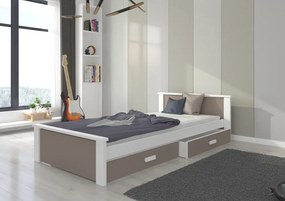 Postel ALDEX 200x90 – hříbková