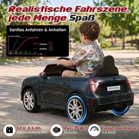 Costway Dětské autíčko 12 V BMW Mini Design Elektrické autíčko