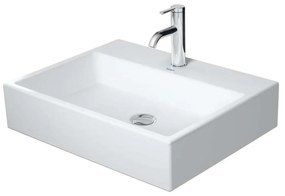 Duravit Vero Air - Umyvadlo 60x47 cm, bez přepadu, otvor pro baterii, bílá 2350600041