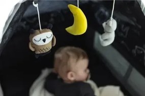 Kidnort Stugan Cestovní postýlka tmavě šedá