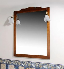 Sapho RETRO zrcadlo v dřevěném rámu 890x1150mm, buk 1679
