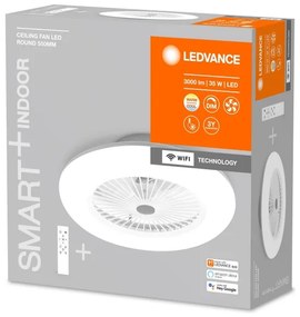 Ledvance -LED Stmívatelné svítidlo s ventilátorem SMART+ LED/35W/230V Wi-Fi + DO