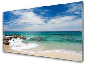 akrylový obraz Pláž Moře Krajina 140x70 cm
