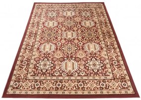 Klasický kusový koberec EUFRAT Z835A hnědý Rozměr: 80x150 cm