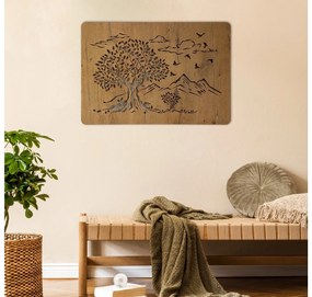 Li-Go "Dva duby" světelný obraz 230V 90x62cm provedení povrchu: bílá