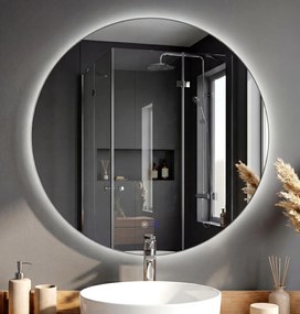 Koupelnové zrcadlo Vendula 60 cm – čiré sklo