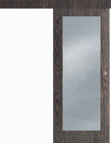 posuvné interiérové dveře na stěnu vasco doors FARO model 7 Průchozí rozměr: 70 x 197 cm, Orientace dveří: Levé dveře, Dekor: Bílá