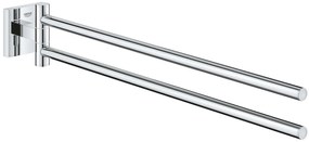 Grohe QuickFix Start Cube - Dvojitý držák ručníků, délka 44 cm, chrom 40976000
