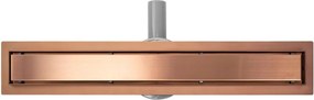 Rea Neo Pro, odtokový sprchový žlab 80 cm, měděná matná, REA-G8022