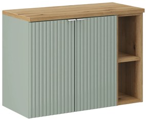 Comad Koupelnová skříňka pod deskové umyvadlo SET-LRG B Oak 80 zelená/dub coast evoke