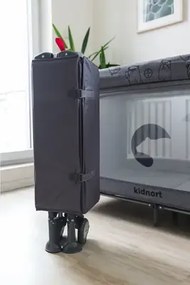 Kidnort Ihalig Cestovní postýlka světle šedá