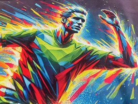 TZ Designový koberec „Fotbal“ Rozměr: 140x200 cm