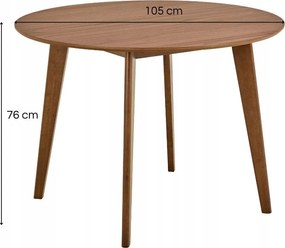 Jídelní set Roxby ořech