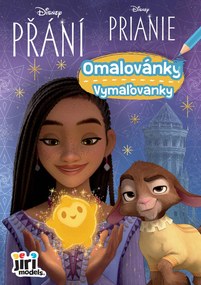 JIRI MODELS Omalovánky A5+ Disney Přání 3