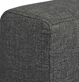 3místná pohovka textil tmavě šedá 243584