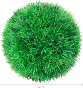 Umělé buxus koule 4 ks 12 cm 315477