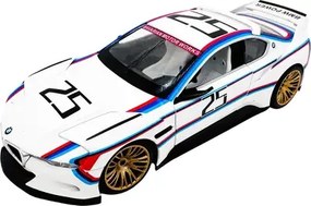 SPARKYS Auto BMW 3.0 CSL Hommage bílé / Měřítko 1:24 / Kov / Světlo a